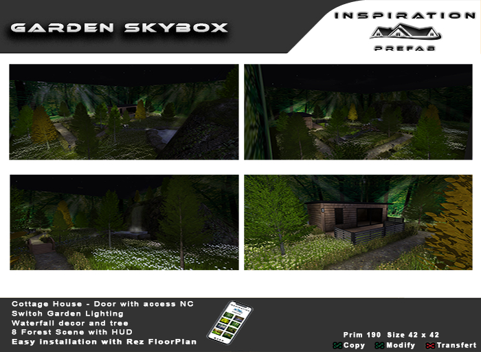 Second Life Marketplace - Garden SkyBox
